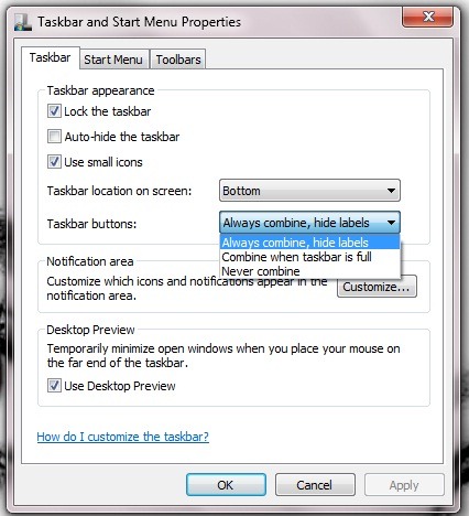 View multiple windows of same program in taskbar - Super User